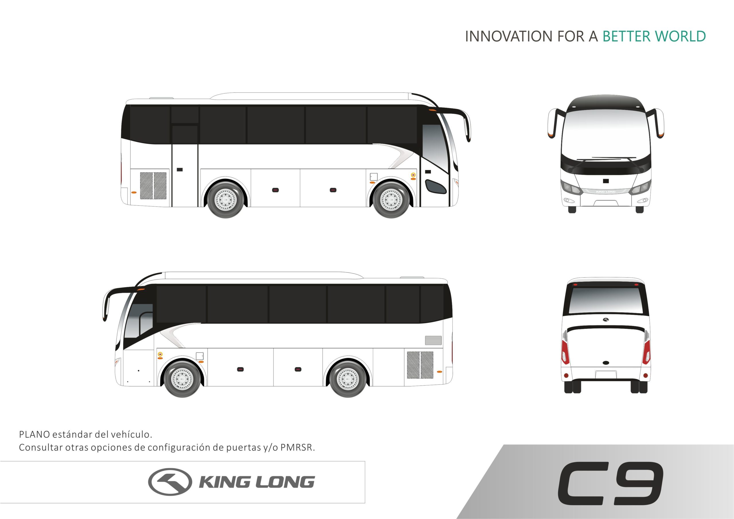 MIDIBUS 9m King Long_C9 | 35+1+1 | King Long España